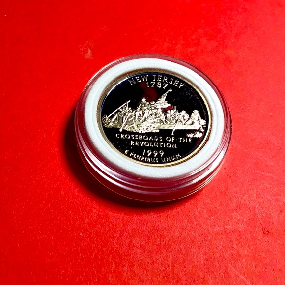 1999 prof | Other | 999 S State Park Quarter Ultra Cameo New Jersey ...